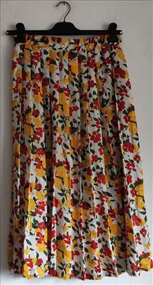 Vintage ASTIBO Plisirana Suknja br. 38