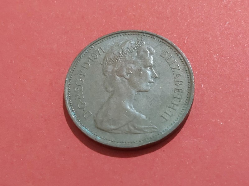 Britanija - 2 penny 1971 god
