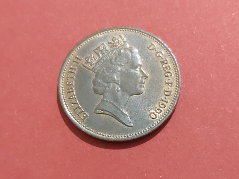 Britanija - 2 penny 1990 god