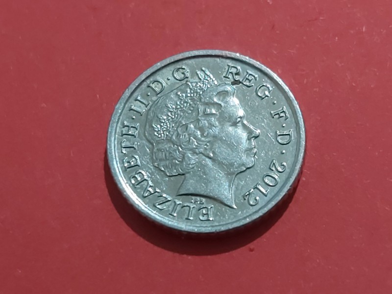Britanija - 5 pence 2012 god