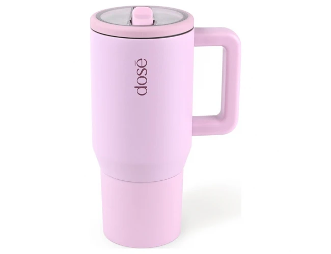 Dose Traveler Mini termos flašica roze 0.6L