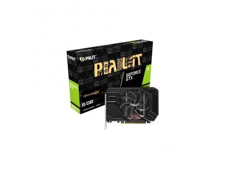 PALIT GTX1660Ti STORMX 6GB GDDR6 192bit DVI/HDMI/DP NE6166T018J9-161F