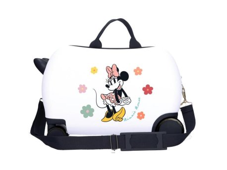 DISNEY Dečiji kofer za put i vožnju Minnie Happy white