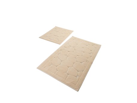 L`ESSENTIEL MAISON Set 2 prostirke za kupatilo Parma Beige