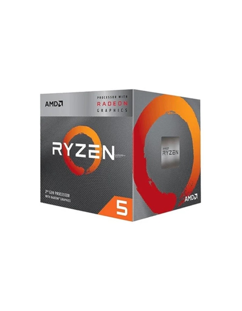 AMD Ryzen 5 3400G 4 cores 3.7GHz (4.2GHz) Box (YD3400C5FHSBX) procesor