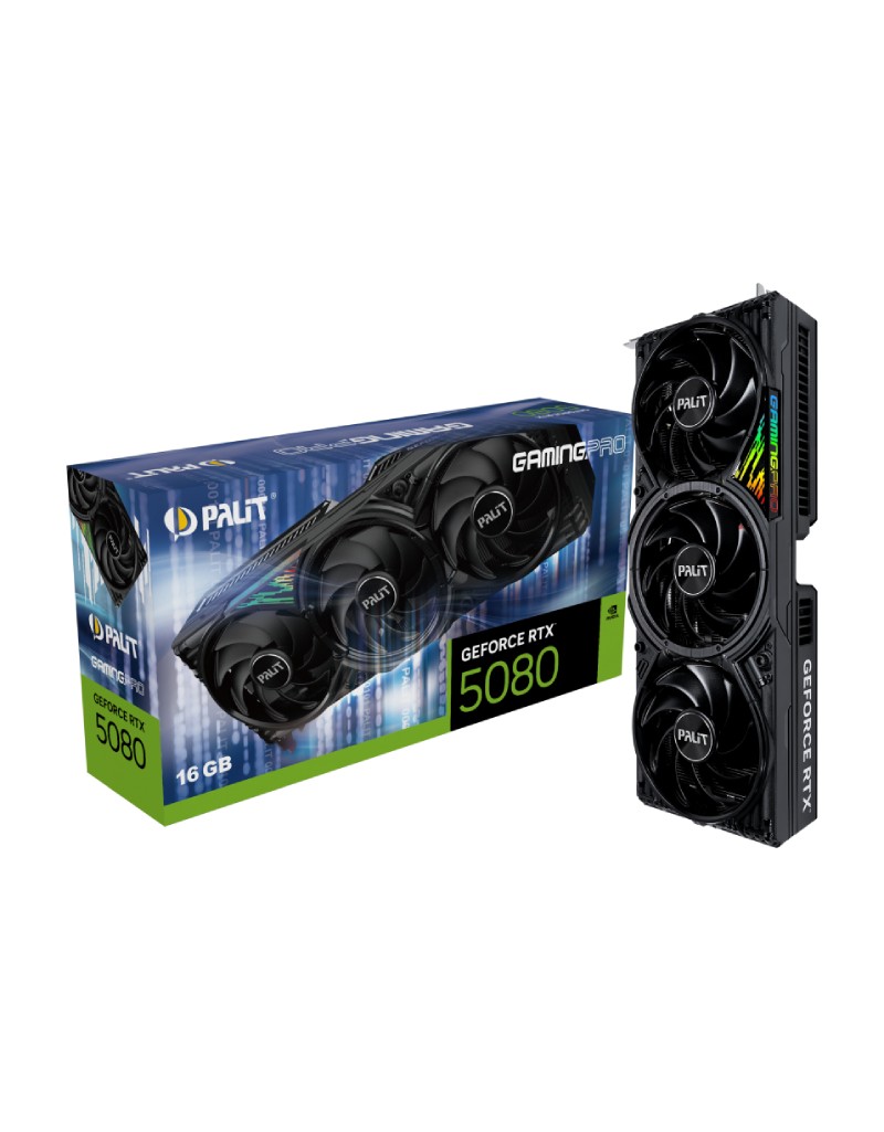 PALIT nVidia GeForce RTX 5080 16GB 256bit RTX 5080 GamingPro