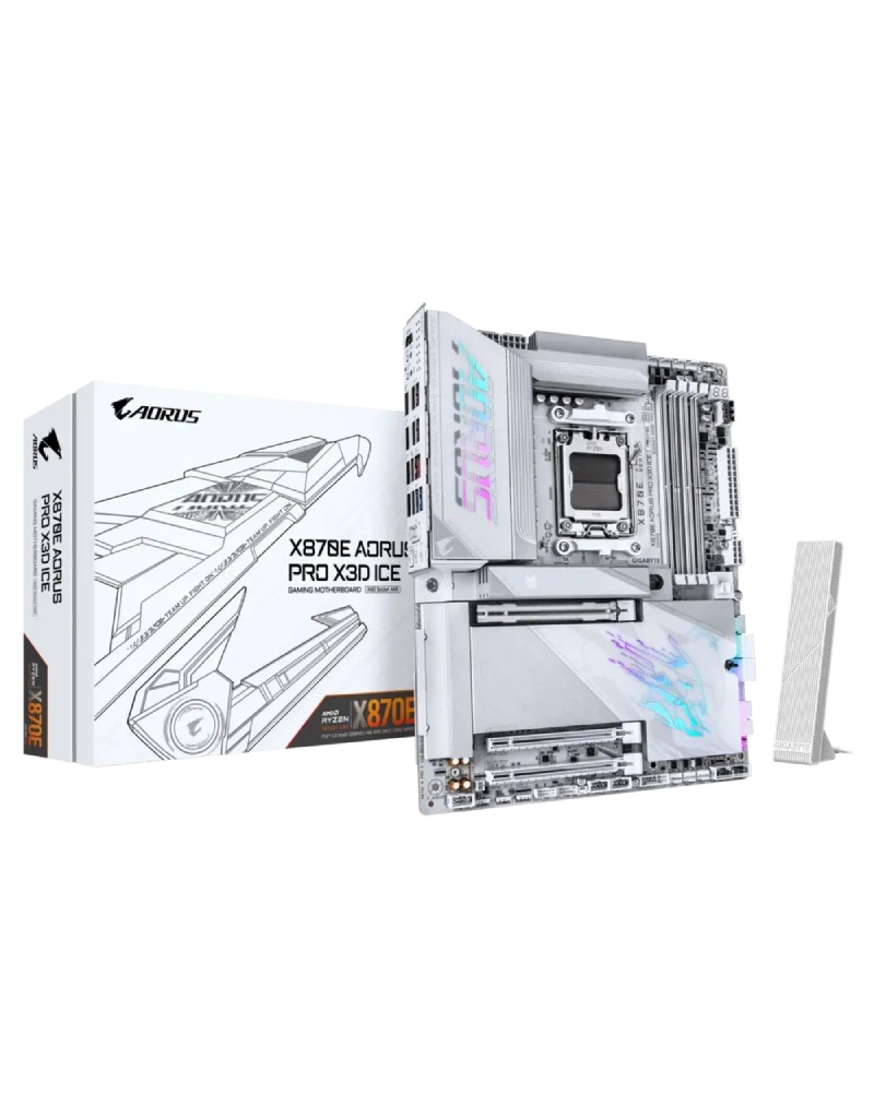 GIGABYTE X870E A PRO X ICE rev. 1.0 matična ploča