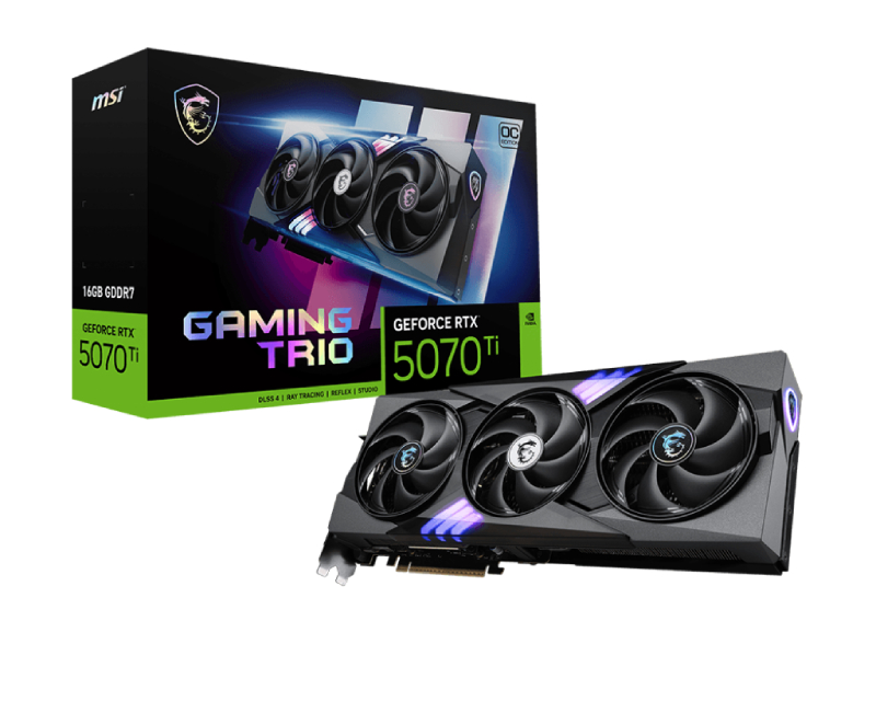 MSI GeForce RTX 5070 Ti 16G GAMING TRIO OC grafička karta
