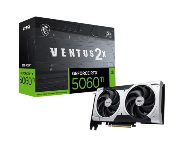 MSI GeForce RTX 5060 Ti 8G VENTUS 2X OC PLUS grafička karta