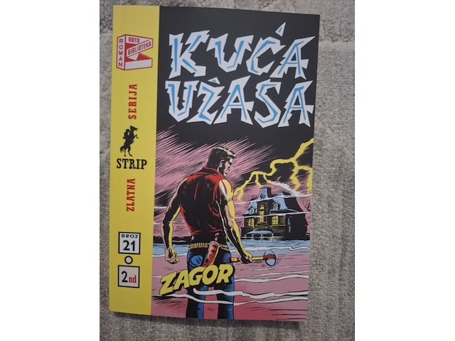 Zagor ZS 21: Kuća užasa - kolor, remaster
