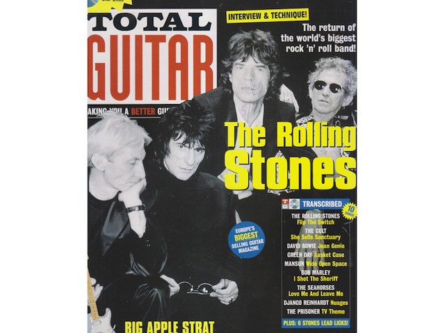 TOTAL GUITAR decembar 1997 / THE ROLLING STONES