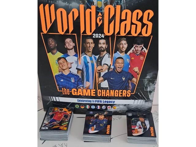 Panini World Class 2024 album i kompletan set