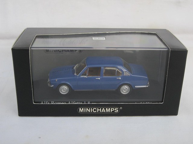 1:43 minichamps alfa romeo alfetta 1.8