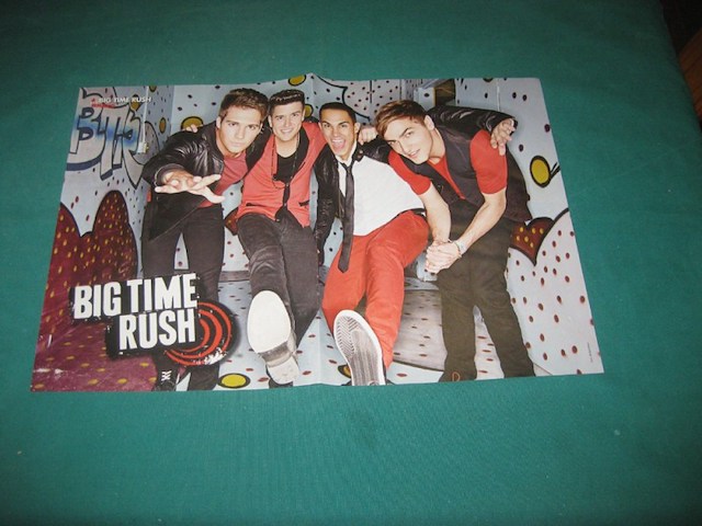 Poster (dvostrani) Big Time Rush, Victorious