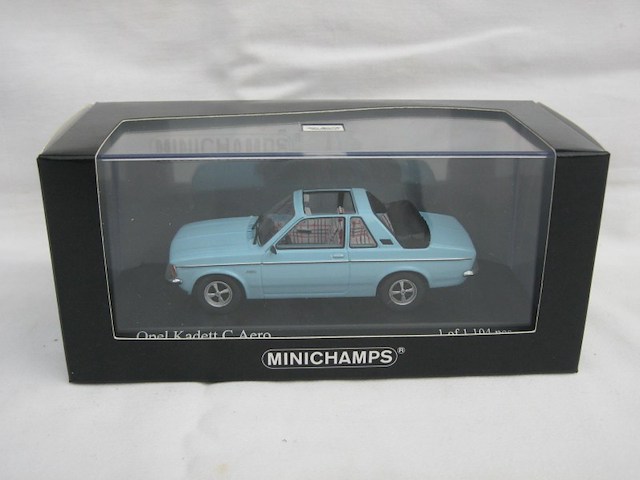 1:43 minichamps opel kadett C aero