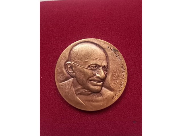 Plaketa Mahatma Gandhi