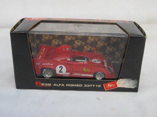 1:43 brumm alfa romeo 33 TT12