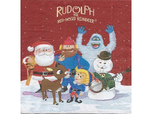 Mala Salveta MS3_178 Deda Mraz Rudolf Sneško
