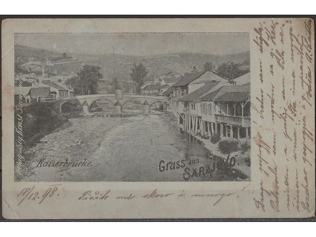 Bosna i Hercegovina - Sarajevo 1898