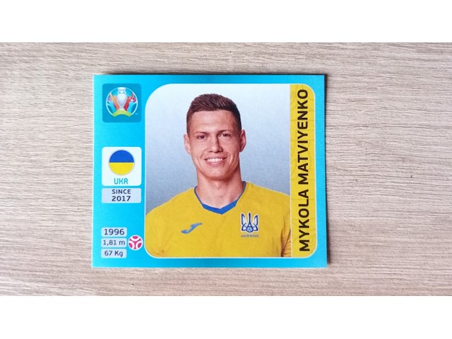 Euro 2020 Panini Tournament edition broj 315