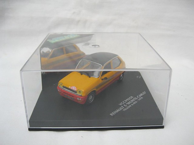 1:43 vitesse renault 5 monte carlo