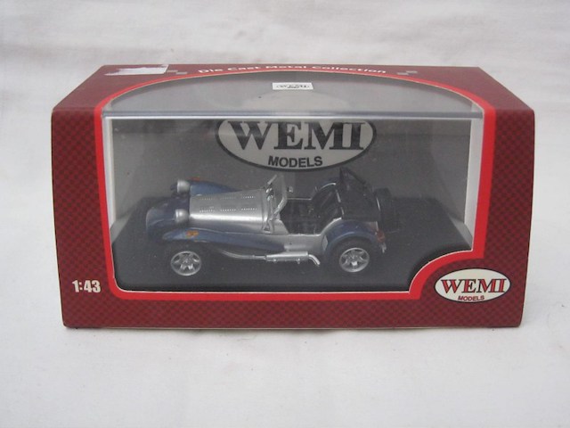 1:43 wemi models caterham super seven