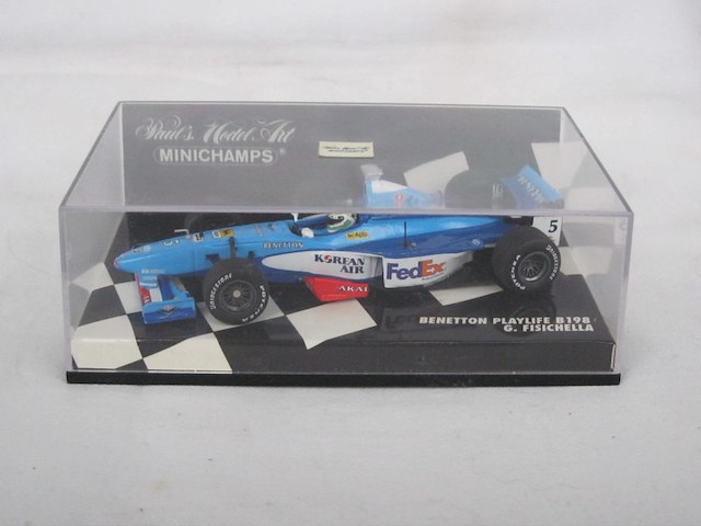 1:43 minichamps benetton playlife B198
