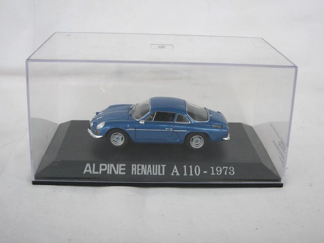 1:43 universal hobbies renault alpine A110