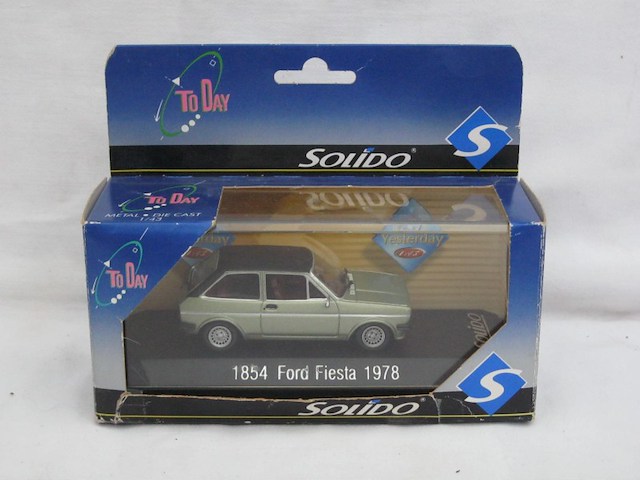1:43 solido ford fiesta