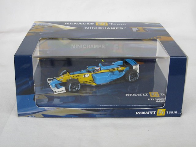 1:43 minichamps renault F1 R23