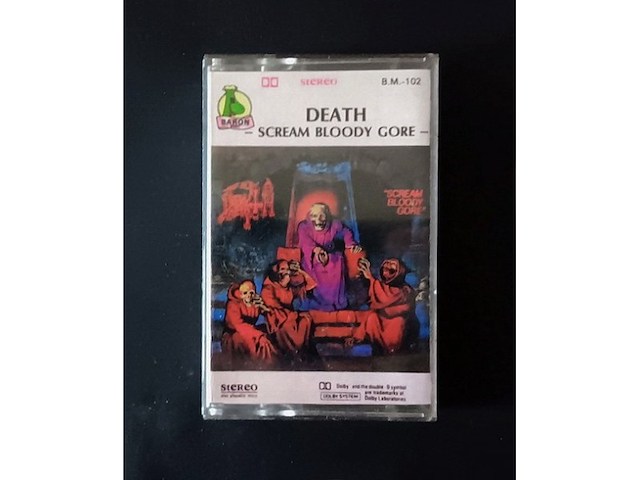 Death-Scream Bloody Gore kaseta