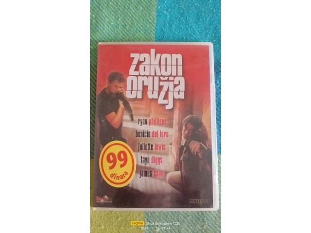 DVD STRANI FILM - ZAKON ORUZJA