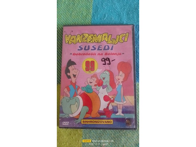 DVD CRTANI FILM - VANZEMALJCI SUSEDI