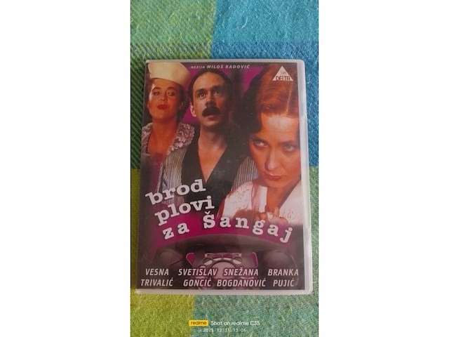 DVD DOMACI FILM - BROD PLOVI ZA SANGAJ