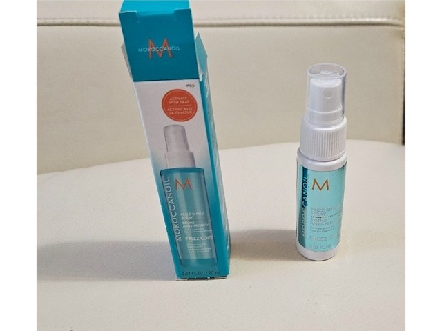 Moroccanoil Frizz Shield Spray travel size, novo