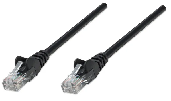 INTELLINET LAN UTP kabl intellinet 320757 Cat5e CCA/Black/2m