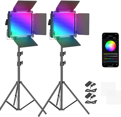 Neewer 660 PRO II, 2x 50 watt RGB LED rasvetni komplet sa stalkom