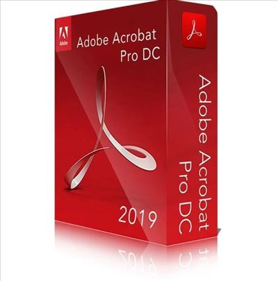 Adobe Acrobat 2019 – Trajna licenca za Windows