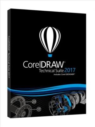 CorelDRAW Technical Suite 2017 za 5 racunara