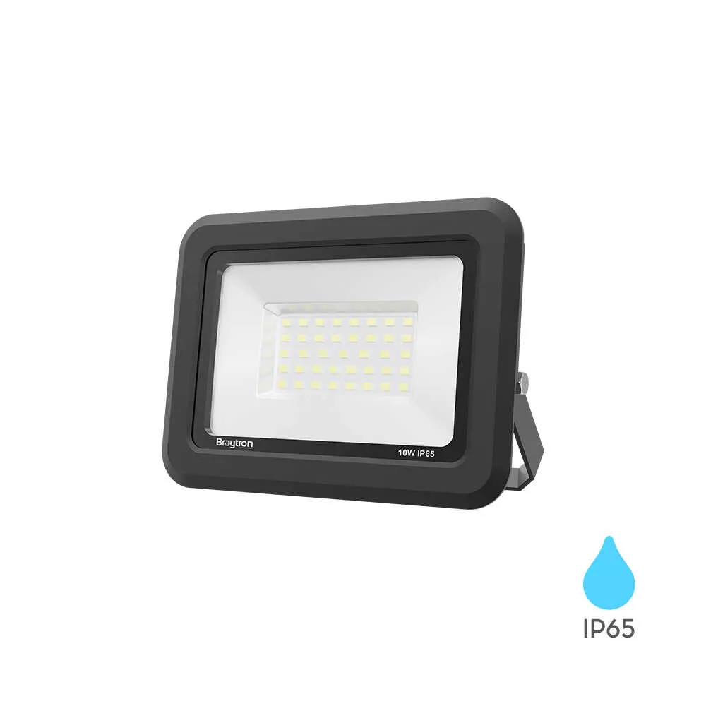 LED FLOODLIGHT 10W CRNA 6500K IP65