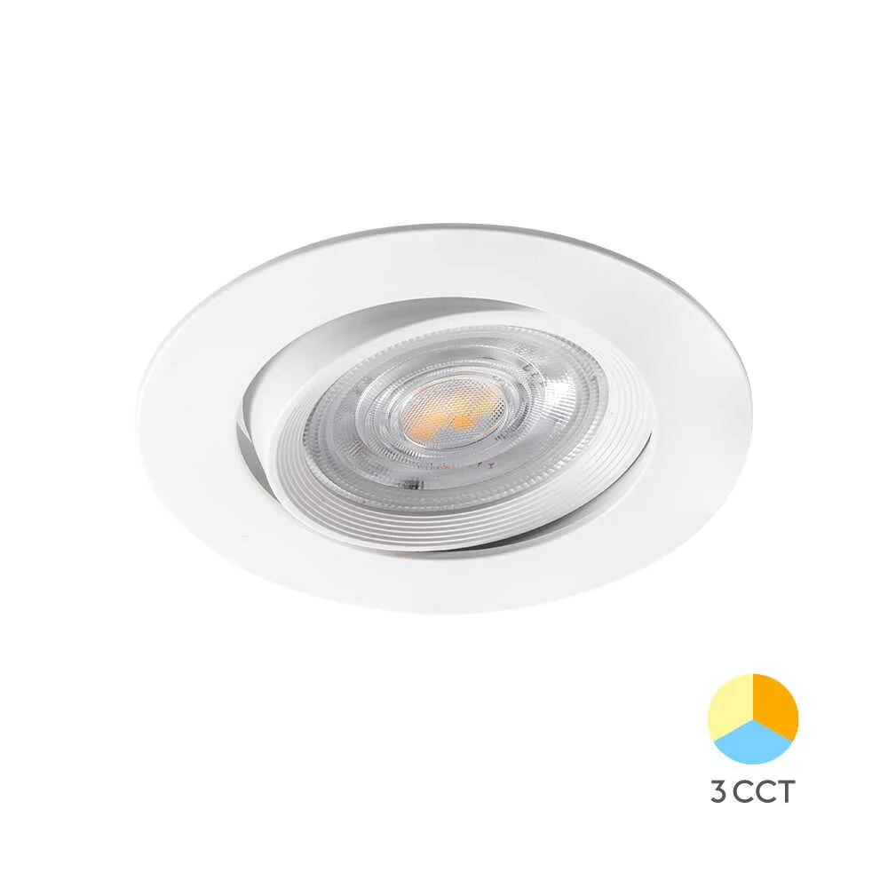 SPOTLED 7W RND BELA 3IN1 LED SPOTLIGHT