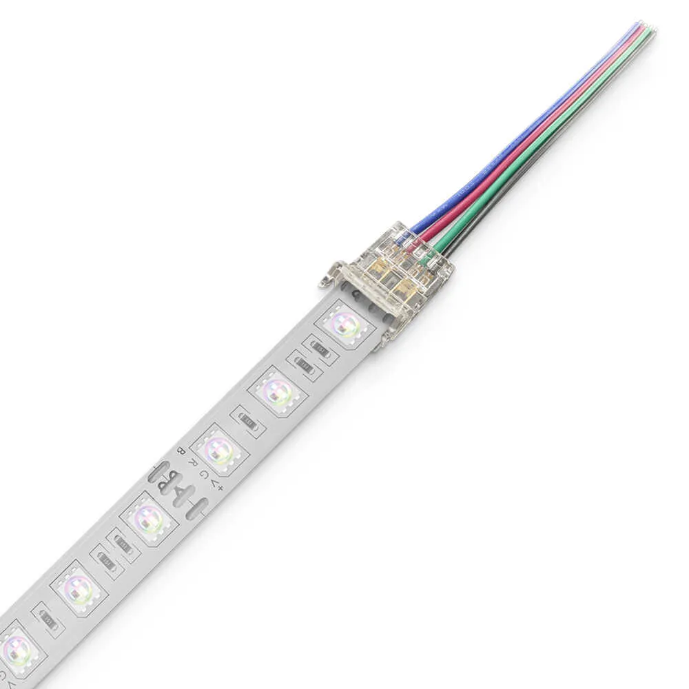 CON 2 RGB10mm WIRED TO STRIP LED STRIP CONNECTOR