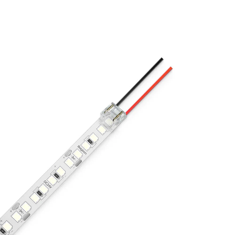 CON 1 STRIP TO WIRE 8 10 12mm LED STRIP CONNECTOR