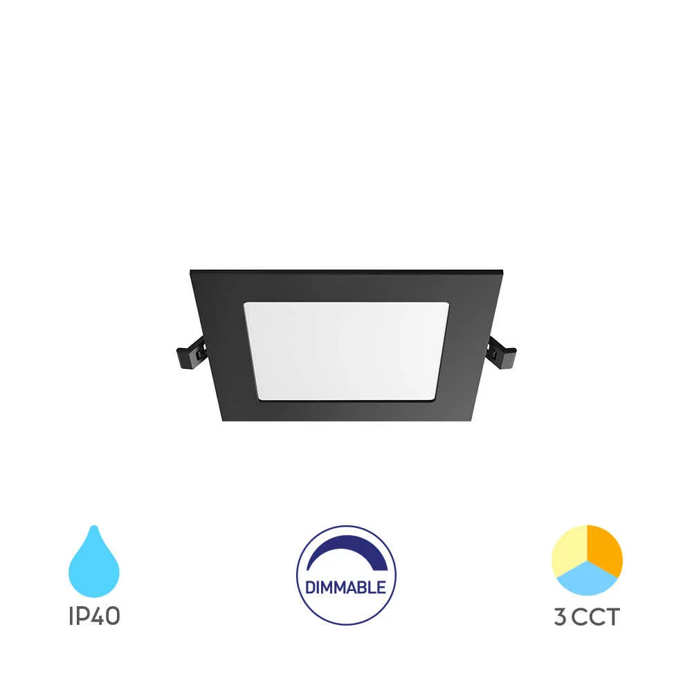 4W SQR DIM 3INC CRNA 3IN1 LED PANEL