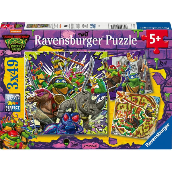 Ravensburger puzzle (slagalice) - Nindža kornjače
