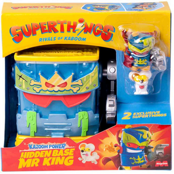 Supetthings S - Playset 1x12 Hidden Base-Mr King