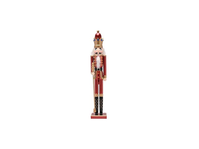 Novogodišnja figura - Nutcracker, Red, 60 cm