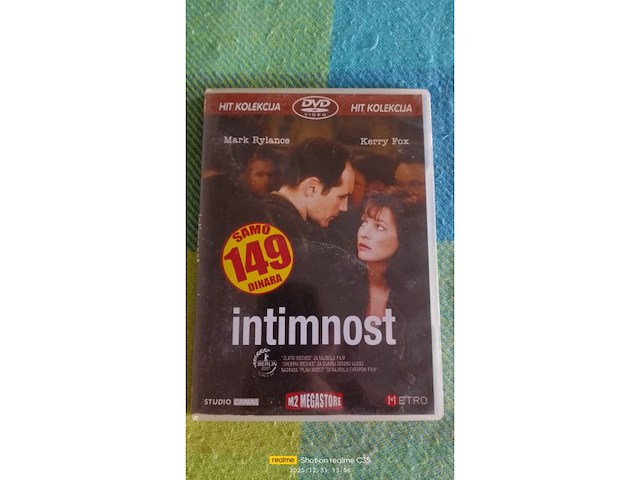 DVD STRANI FILM - INTIMNOST
