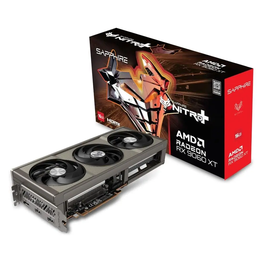 SAPPHIRE NITRO+ AMD Radeon RX 9060 XT OC 16GB