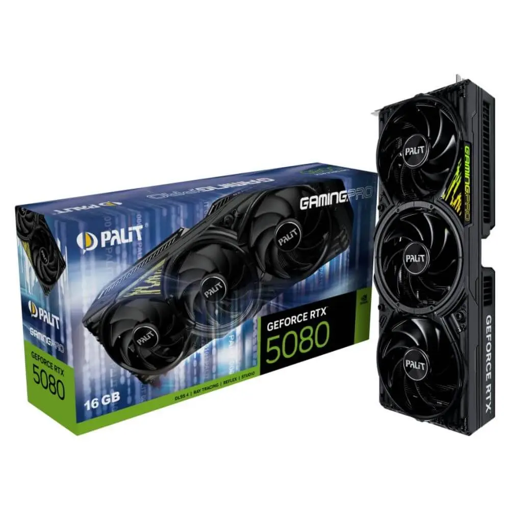 PALIT RTX 5080 GamingPro 16GB GDDR7 256bit NE75080019T2-GB2031A Grafička kartica